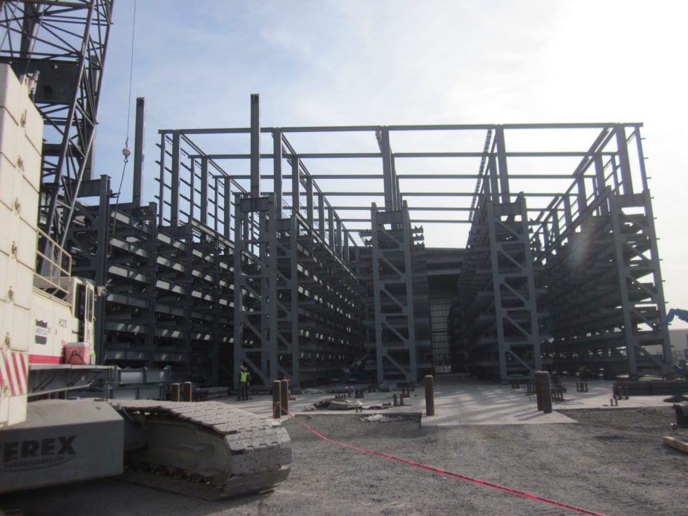 Nucor-Yamato Roll Storage Building | CSD Structural Engineers